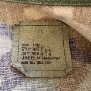 U.S. Army | Jackets & Coats | Vintage Military Issued Us Air Force Camo ...